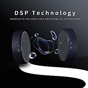 Unigear Bombing Ski Helmet Speakers - True Wireless Stereo Snowboarding Headphones with HDR Audio Technology, Drop-in Headphones Compatible with Any Audio Ready Ski or Snowboard Helmet, Bluetooth 5.0