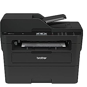 Brother MFC L2750DW Monochrome Laser Printer All-in-One with Wireless, Auto 2 Sided Printing, Print Scan Copy, 2400 x 600 dpi, 36ppm, 250 Sheet, Compatible with Alexa, Bundle with JAWFOAL