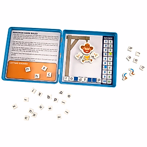 PlayMonster Take N Play Anywhere — Hangman — Easy to Use, Hard to Lose — Fun on the Go Travel Game — For Ages 5+