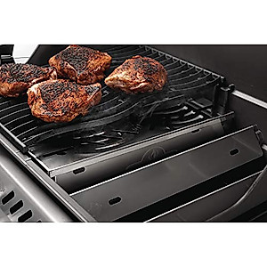 Napoleon Stainless Steel Smoker Box 67013 Add Smoky Flavor to BBQ, Easily Turn Gas Grill Into Smoker, Add Wood Chips or Chunks to Smoke Food on Barbecue 16.25 x 2.54 x 3.5