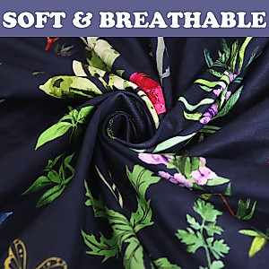 Wildflower cribsheet and Changing pad Cover