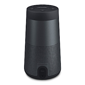 The Bose SoundLink Revolve, the Portable Bluetooth Speaker with 360 Wireless Surround Sound, Triple Black