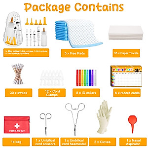 TAZKZZY Pet Birthing Supplies, Complete Whelping Kits for Puppy and Kitten, Kitten Supplies, Dog Supplies, Kitten Bottle Feeding kit for New Born Puppy Supplies and Kitten