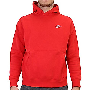 Nike Pull Over Hoodie, University Red/University Red, Medium-T