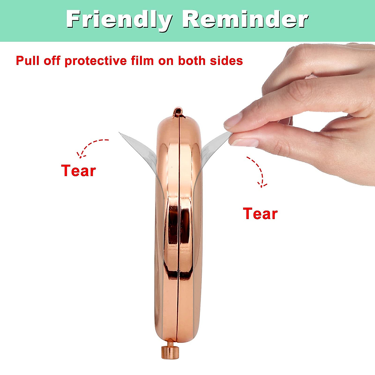 Sweet 16 Birthday Gifts for Girls Inspirational Gift for Her Compact Makeup Mirror for Friend Sister 16 Year Old Girl Gifts Happy 16th Birthday Gifts for Niece Daughter Travel Makeup Mirror