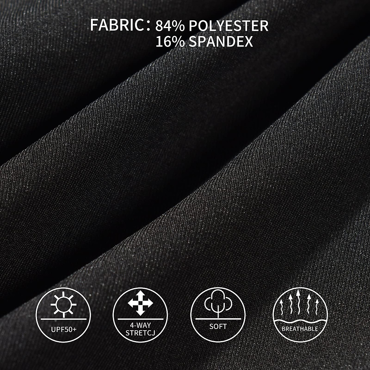 MakyeAme Women's 20" Knee Length Golf Skorts Skirts Casual Athletic Tennis Modest Skirts High Waist with Pockets UPF50+, Black XL