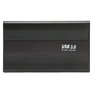 USB 3.0 Hard Drive Enclosure, 1TB Aluminium External Enclosures for SSD HDD, Support Hot Swap, Plug and Play, for Vista for Win for Win ME for Win XP