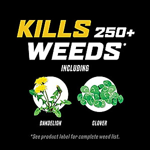 Ortho WeedClear Weed Killer for Lawns Concentrate, Kills Dandelion, and Clover, Treats Up to 64,000 sq. ft., 1 gal.