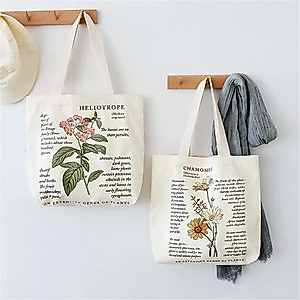 BROADREAM Canvas Tote Bag Aesthetic - Zippered Book Tote Bag with Interior Pocket by Cute Shoulder Tote Bags for Women Shopping & Travel - Best Gift for Teacher Mom Friendship Wife Classmate Birthday