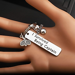 MAOFAED I Survived Being Captain Tennis Gift (Tennis KR)