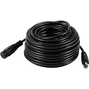 Vanxse 10Meters-33FT Dc 12v CCTV Power Extension Cable 2.1x5.5mm Power Cord for CCTV Security Camera WiFi IP Surveillance Camera NVR Dvr LED Strip Router CCTV Microphone Reverse Backup Camera
