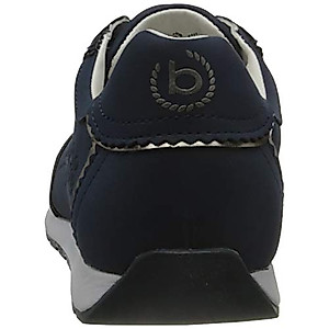 bugatti Women's 431A2U015459 Sneaker, Dark Blue Dark Grey, 4 Big Kid