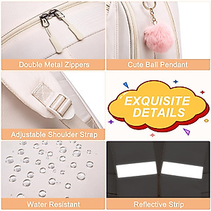 Kuosdaz Laptop Backpack for Women Girls 15.6 Inch Fashion Laptop Bag with USB Charging Port, Wide Open Large Water Resistant Nurse Back Pack, College School Travel Daypack, Black&Green