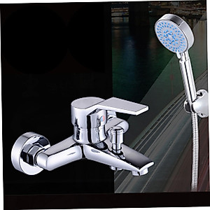 Veemoon Sink Faucet Hot and Cold Water Faucet Faucets for Bathroom Sinks Basin Faucet Single Handle Faucet Faucets for Bath Sinks Faucet for Bathroom Sink Kitchen Mixing Valve in-Wall