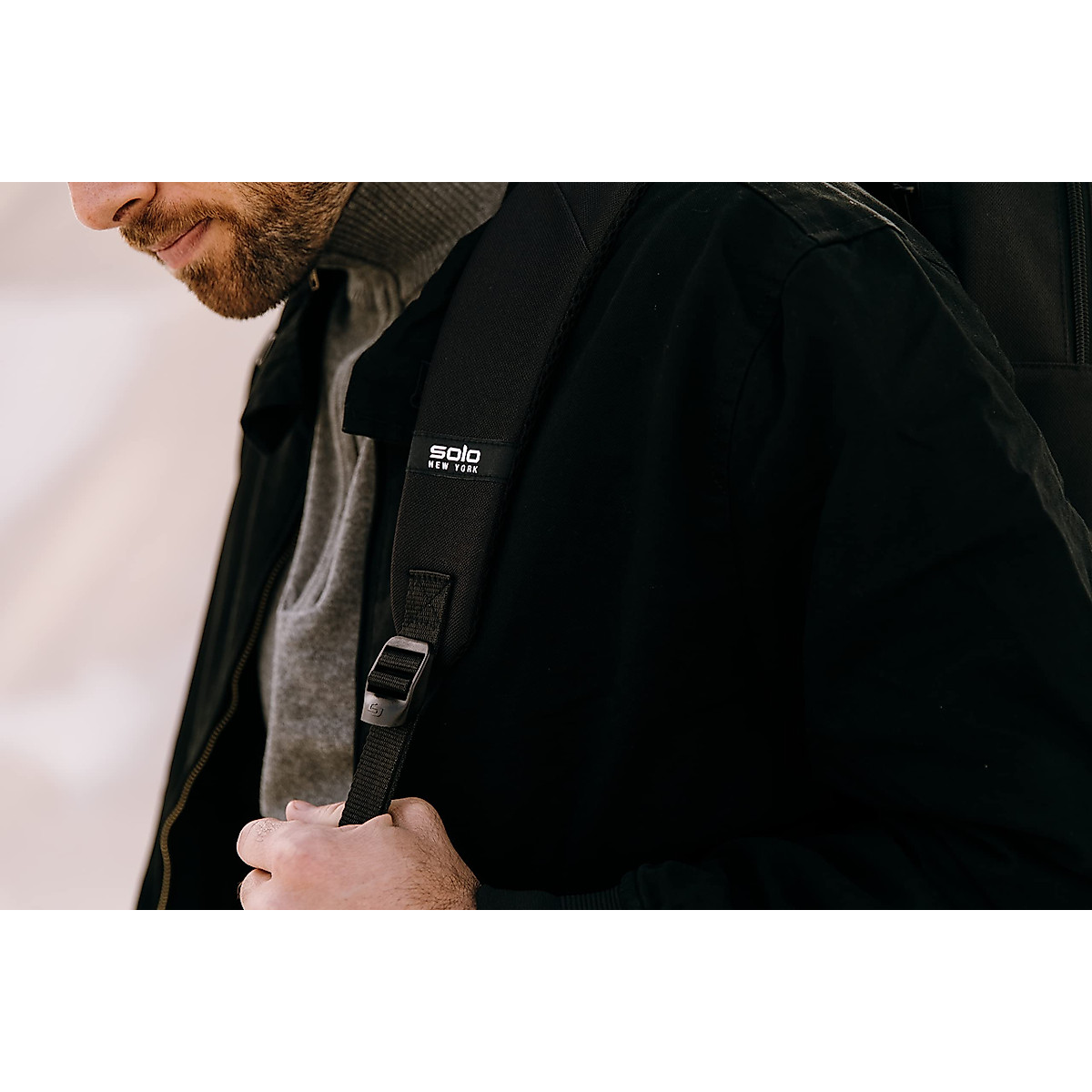 Solo New York Magnitude Laptop Backpack, Black