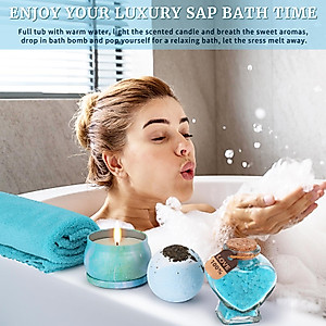 Get Well Gifts For Women After Surgery -12 PCS Self Care Gifts for Women, Care Package Get Well Soon Gift Basket- Sympathy Gifts, Birthday Gifts for Women Tumbler Blanket Candle Relaxing Spa Gifts