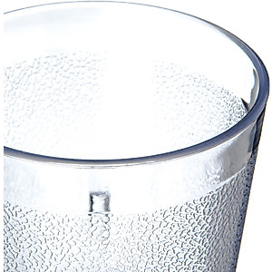 CFS Stackable Plastic Tumbler, 20 Ounce, Clear (Pack of 72)