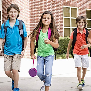 Comecase Case for Leapfrog Rockit Twist Handheld Learning Game System, Perfect Toy Box Storage for Kids Children -Purple