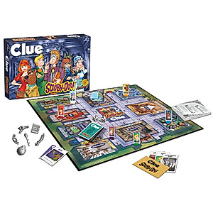 CLUE: Scooby Doo! Board Game | Official Scooby-Doo! Merchandise Based on The Popular Scooby-Doo Cartoon | Classic Clue Game Featuring Scooby-Doo Characters | Gather The Gang and Solve The Mystery!