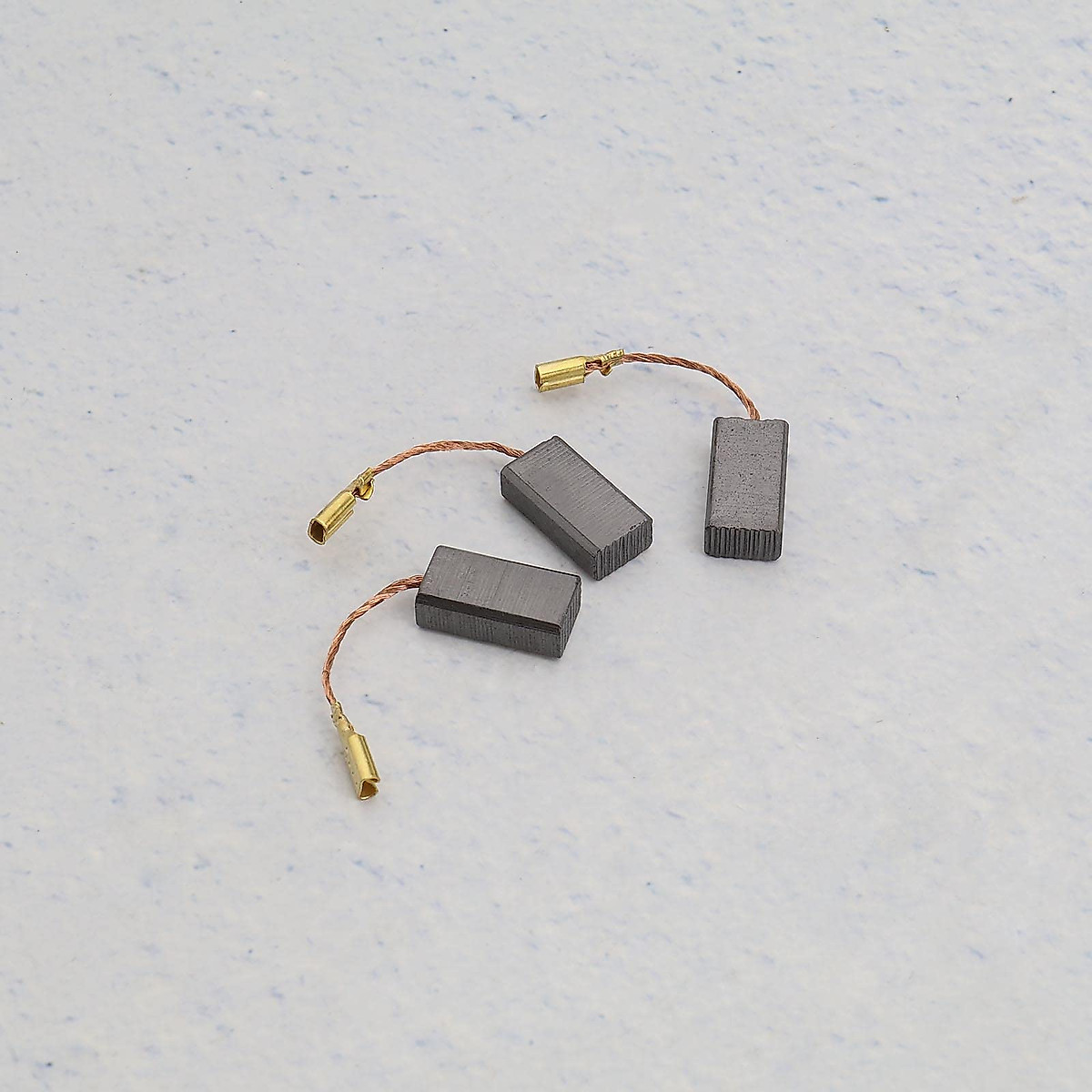 Create idea 20Pcs Angle Grinder Carbon Brushes 15x8x5mm/0.59x0.31x0.20inch Compatible with Bosch Replacement Repair Power Tool Spare Part