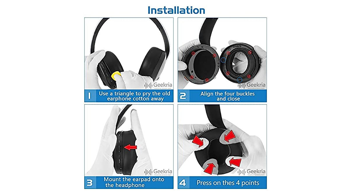 Zotech PS5 Replacement Earpads - Comfortable & Durable