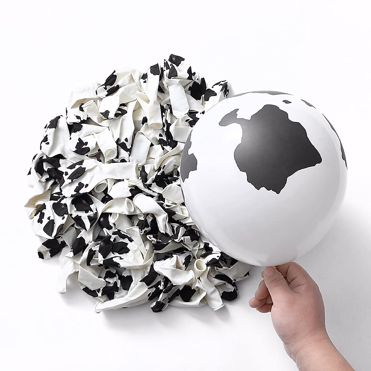 Disco Cowgirl Party Decoration, 102Pcs Rose Pink Cow Print Balloon Arch Kit with Disco Foil Balloons, First Rodeo Western Cow Girl Theme Birthday Bachelor Party Balloons Garland Farm Party Supplies