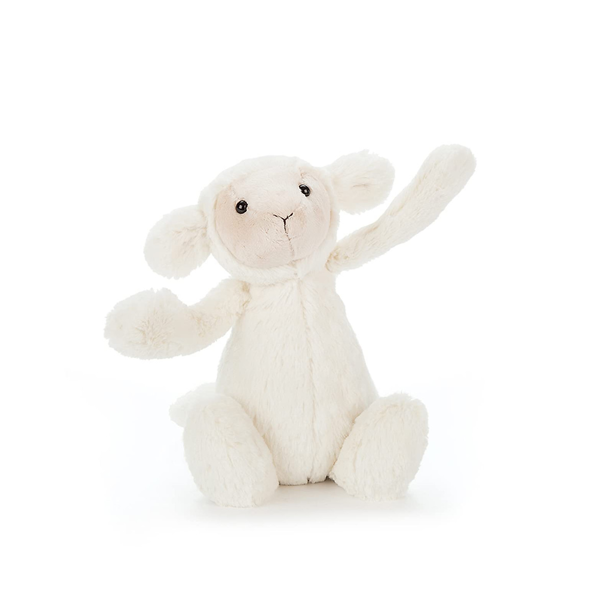 Jellycat Bashful Lamb Stuffed Animal, Medium 12 inches | Lamb and Sheep Plush Toy | Classic Children's Gift