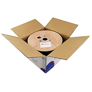 Satmaximum 14/2 500FT Outdoor Speaker Wire Copper Clad Aluminum, Stranded Bulk Audio Cable | CL2, Direct Burial, UV Resistant