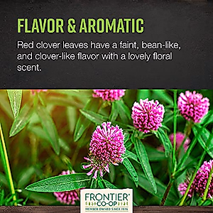 Frontier Co-op Organic Whole Red Clover Blossoms 1lb
