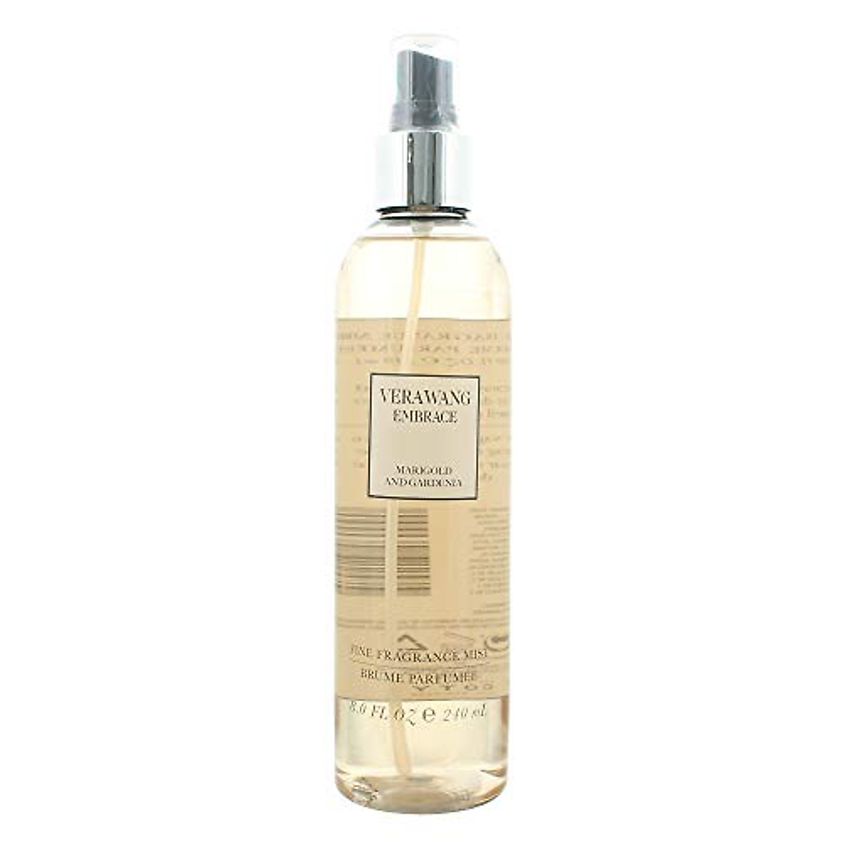 Vera Wang Embrace Body Mist for Women Marigold and Gardenia Scent, 8 Ounce Body Mist Spray Dreamy Floral and Warm Fragrance