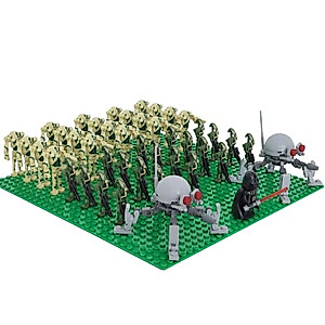 41st Clone Troopers Battle Set Camoflouge Spider Droids Super Battle Droids 64pcs