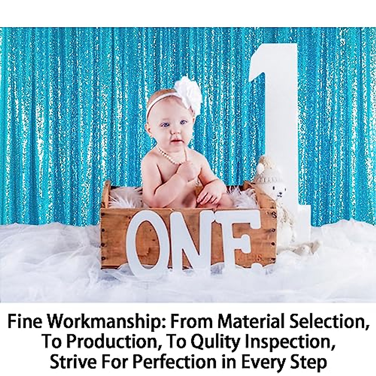 Wedding Backdrop Curtains 4x10ft Turquoise Sequin Backdrop Sequin Curtains Party Backdrop Photography Backdrop Christmas Backdrop Curtains Birthday Background