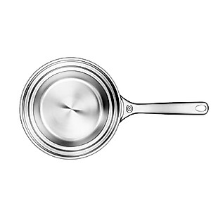 Le Creuset Stainless Steel 2.2 Quart Double Boiler Insert, Fits 2 & 3 Quart Saucepans