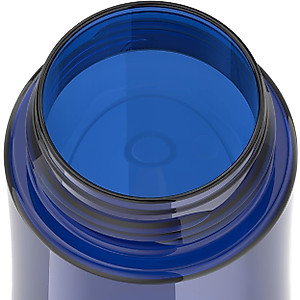 THERMOS FUNTAINER 16 Ounce Plastic Hydration Bottle with Spout, Blueberry