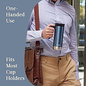 Contigo Superior 2.0 Leak-Proof Insulated Stainless Steel Travel Mug with Handle, 20oz., Dark Ice