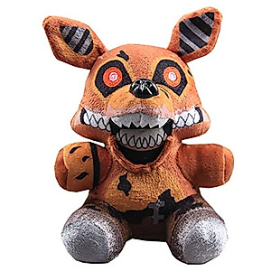 Laruokivi FNAF Plush Toys Twisted Freddy & Foxy & Bonnie & Chica Stuffed Plushies Dolls 4Pack