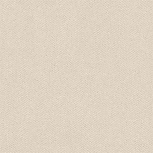 BOWERY HILL 85W Upholstered Sofa in Cream Herringbone Fabric