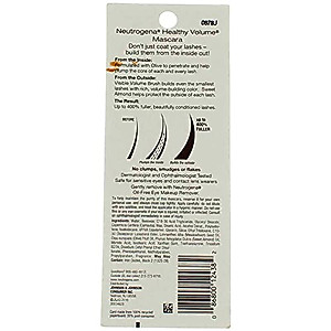 Neutrogena Healthy Volume Mascara, Black/Brown [03], 0.21 oz (Pack of 2)