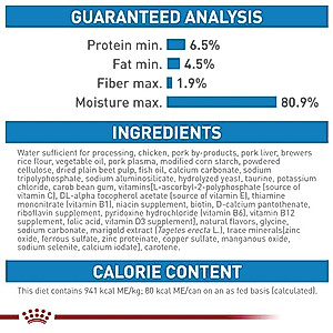 Royal Canin Size Health Nutrition X-Small Puppy Thin Slices in Gravy Wet Dog Food, 3 oz can 12-Pack