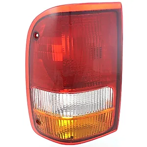 Evan Fischer Tail Light Lens and Housing Compatible with 1993-1997 Ford Ranger Driver Side