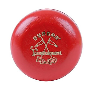 Duncan Toys Wooden Crossed Flags Tournament Yo-Yo, Varying Colors Medium