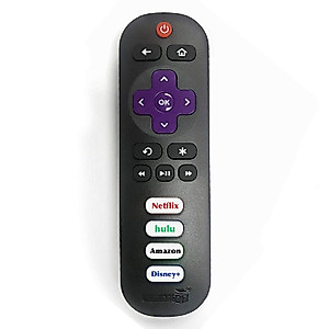 TCL Roku TV Remote Works with All TCL Roku TV. NO Programming!! NO Pairing!!