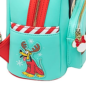 Loungefly Disney Light Up Minnie Mouse Reindeer Cosplay Backpack