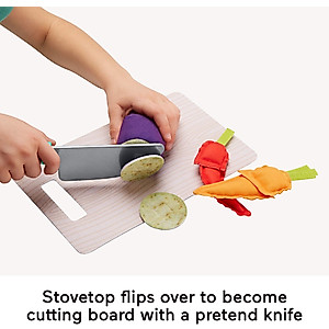 Fisher-Price Head Chef Set, pretend kitchen cooking play set for preschool kids ages 3 years and up