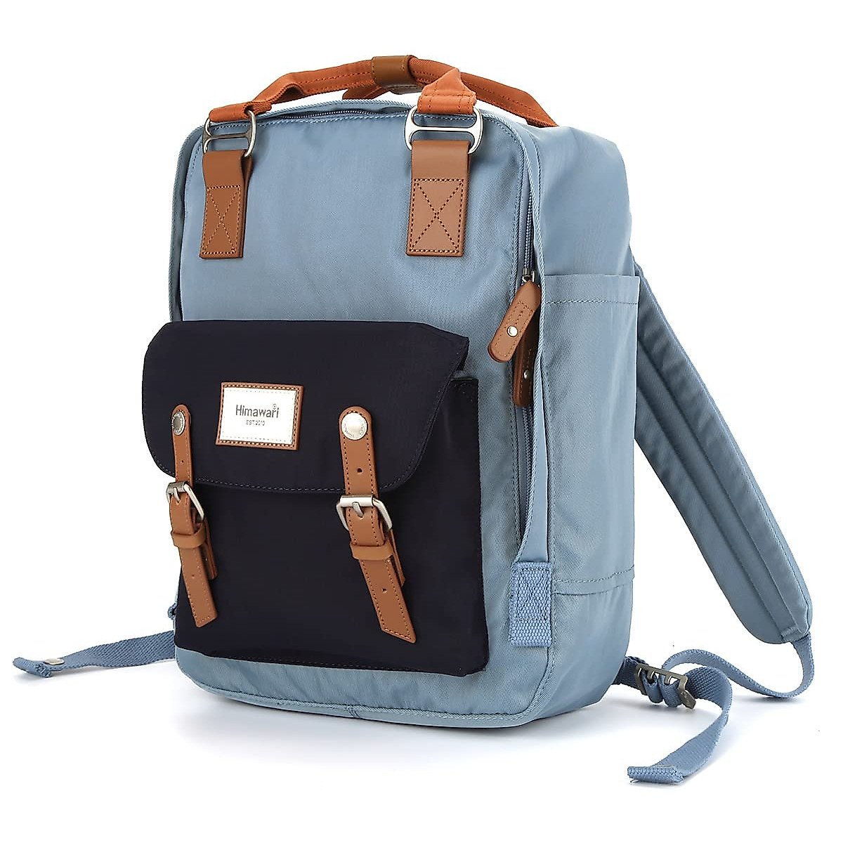 himawari Backpack/Waterproof Backpack 14.9" College Vintage Travel Bag for Women，14inch Laptop for Student (HIM-75#)