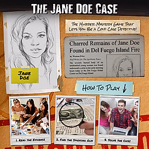 Unsolved Case Files | Doe, Jane - Cold Case Murder Mystery Game - Can You Solve The Crime? Who Killed Jane Doe?