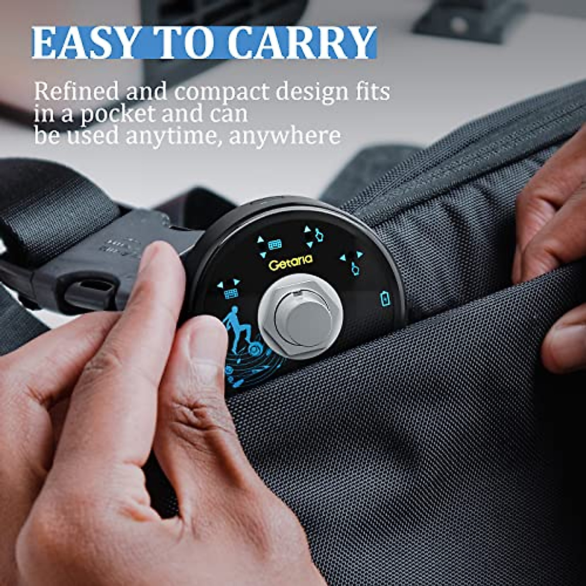 Getaria Bluetooth Page Turner Pedal USB Rechargeable Wireless Sheet Music Page Turner Foot Pedal for Tablet Computers/Mobile Phones