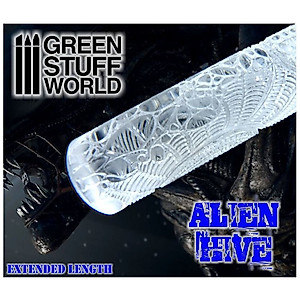 Green staff World Rolling pin Alien Tool for The Abode Miniature GSW-99