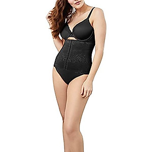 Maidenform womens Nipper Ultra Firm Control Trainer waist shapewear, Black, Large US