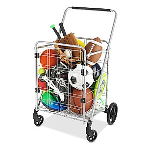 Whitmor Heavy Duty Utility Cart with Front Door